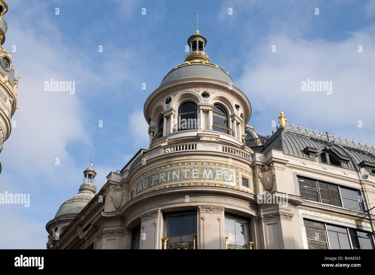 Au Printemps - Department store in Paris Stock Photo - Alamy