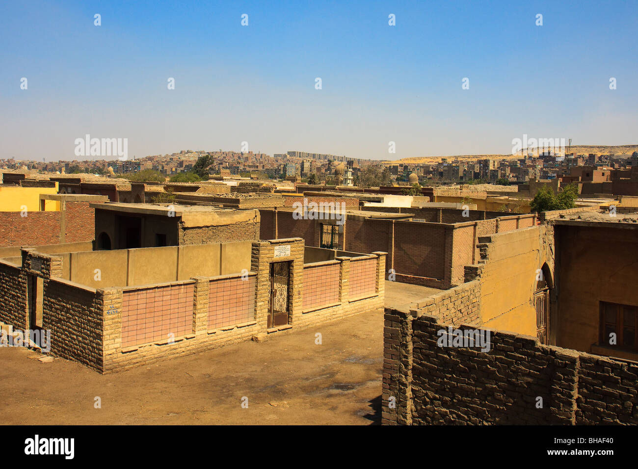 Africa Cairo City the Dead Egypt Northern Cemetery Stock Photo - Alamy