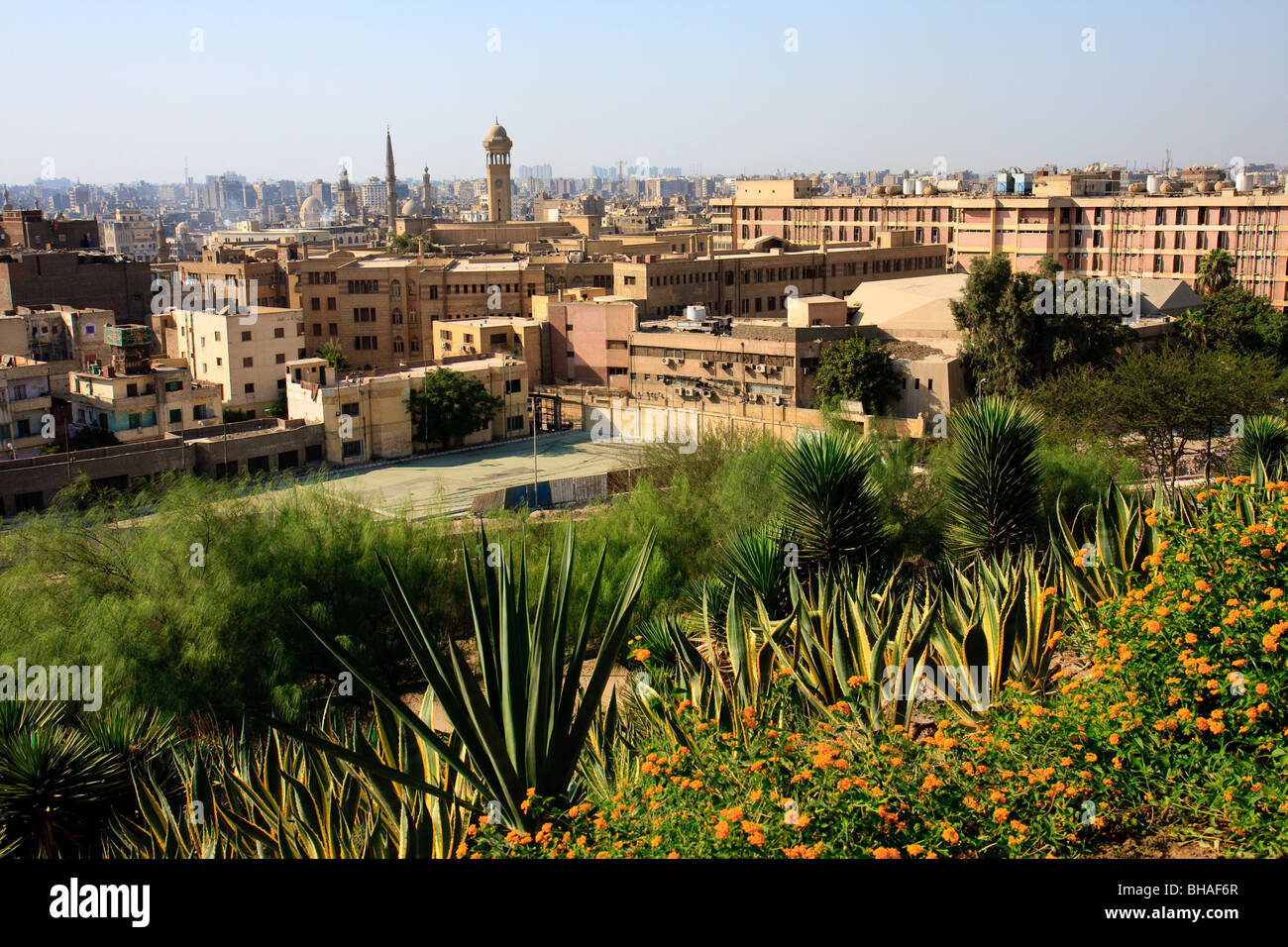Africa Azhar Cairo Egypt Islam Minaret Mosque Stock Photo - Alamy