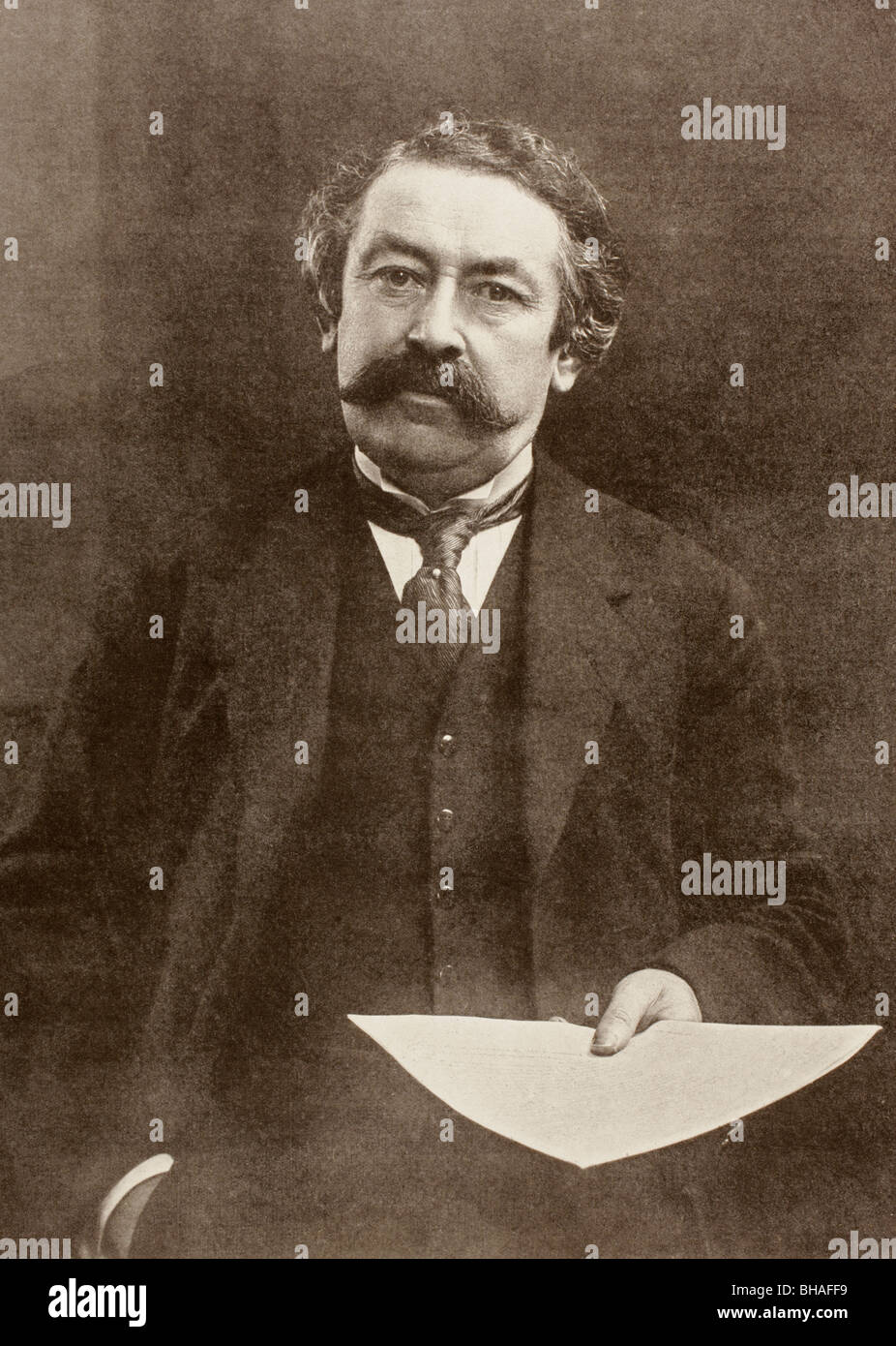 Aristide Briand, 1862 to 1932. French statesman, Prime Minister of ...
