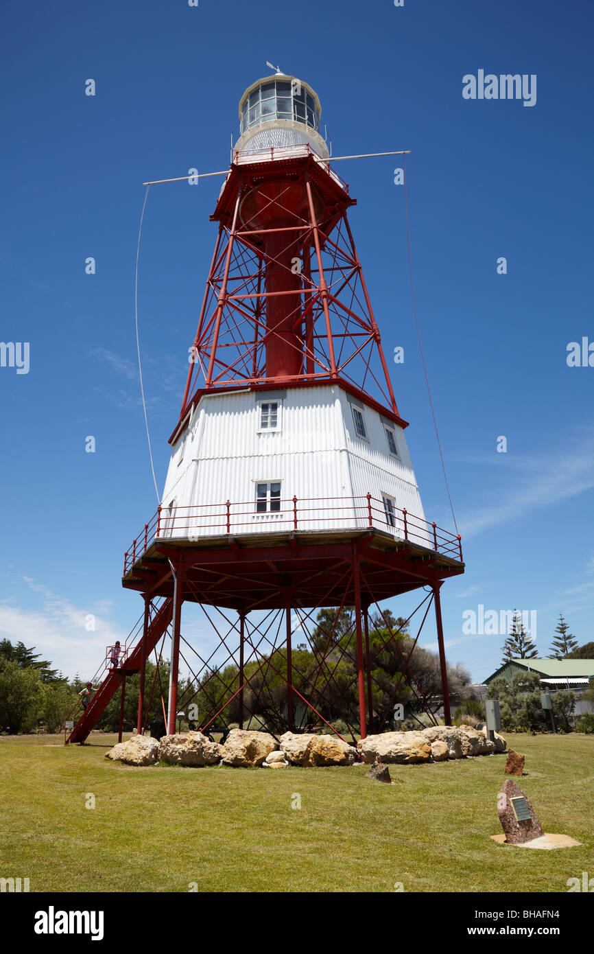 The Capa Jaffa historic lighthouse, Kingston Australia Stock Photo - Alamy