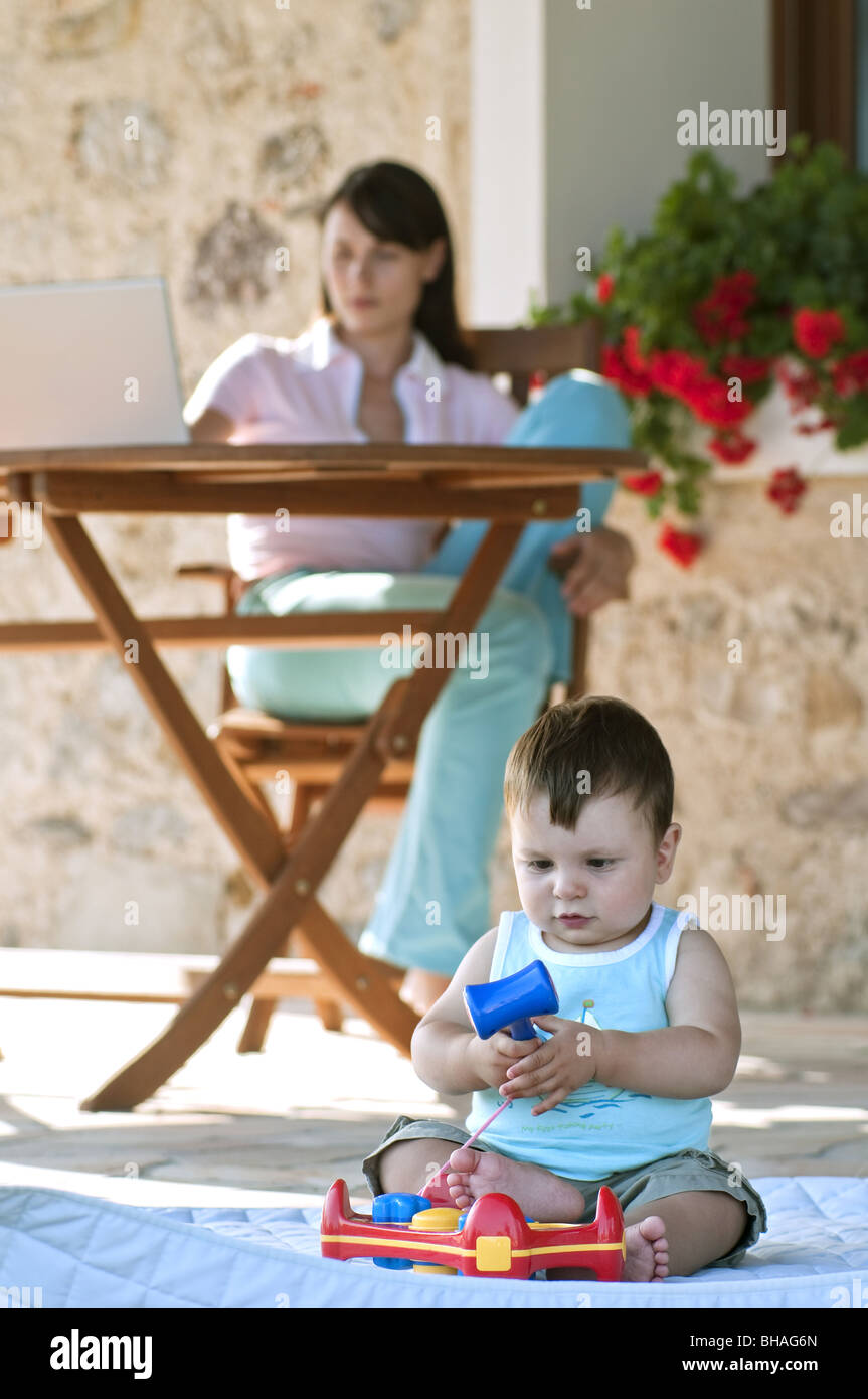 Toy computer hi-res stock photography and images - Alamy