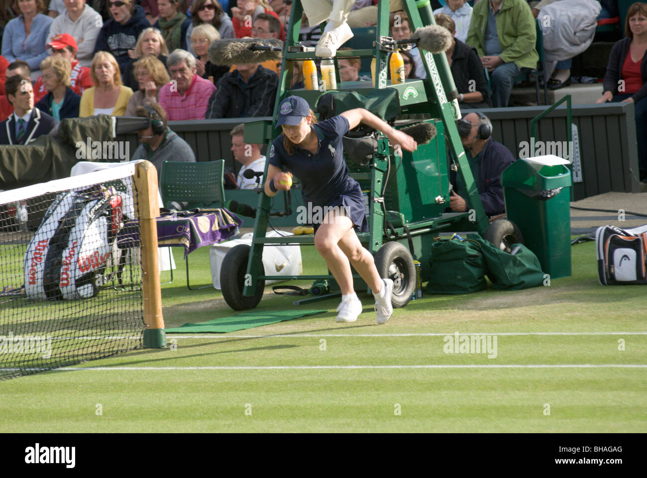 Ballgirl hi-res stock photography and images - Alamy