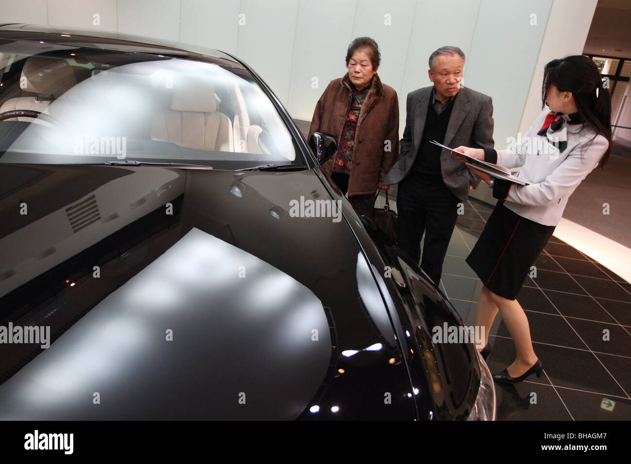 Toyota vehicles on show at the Toyota Hall, Toyota city, Japan, Monday ...