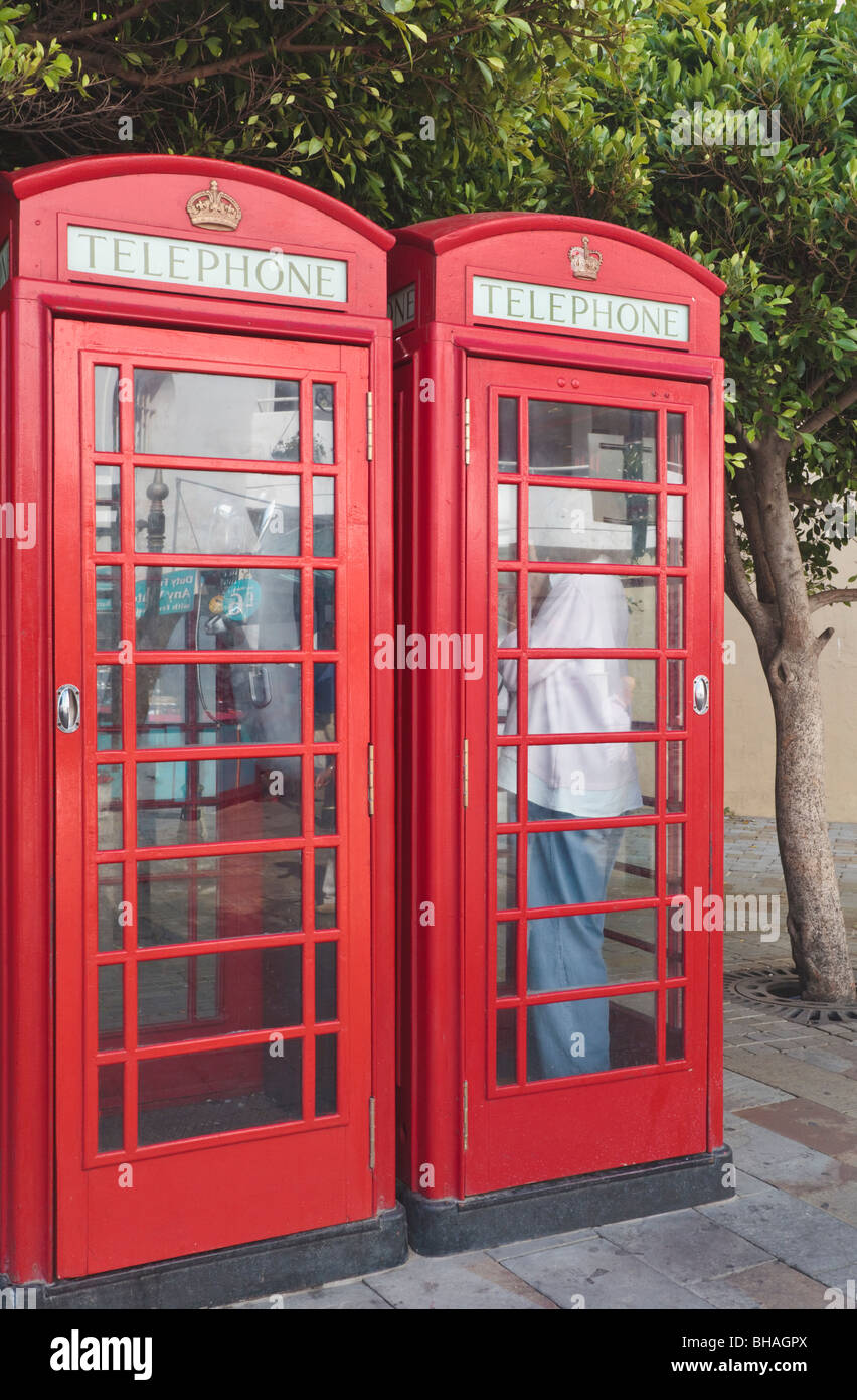 Phone boxes gibraltar hi-res stock photography and images - Alamy