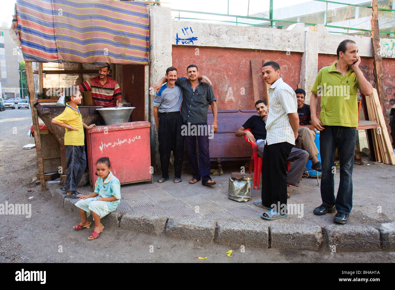 Africa Assiut Egypt Food Kids Meals Street Food Stock Photo - Alamy