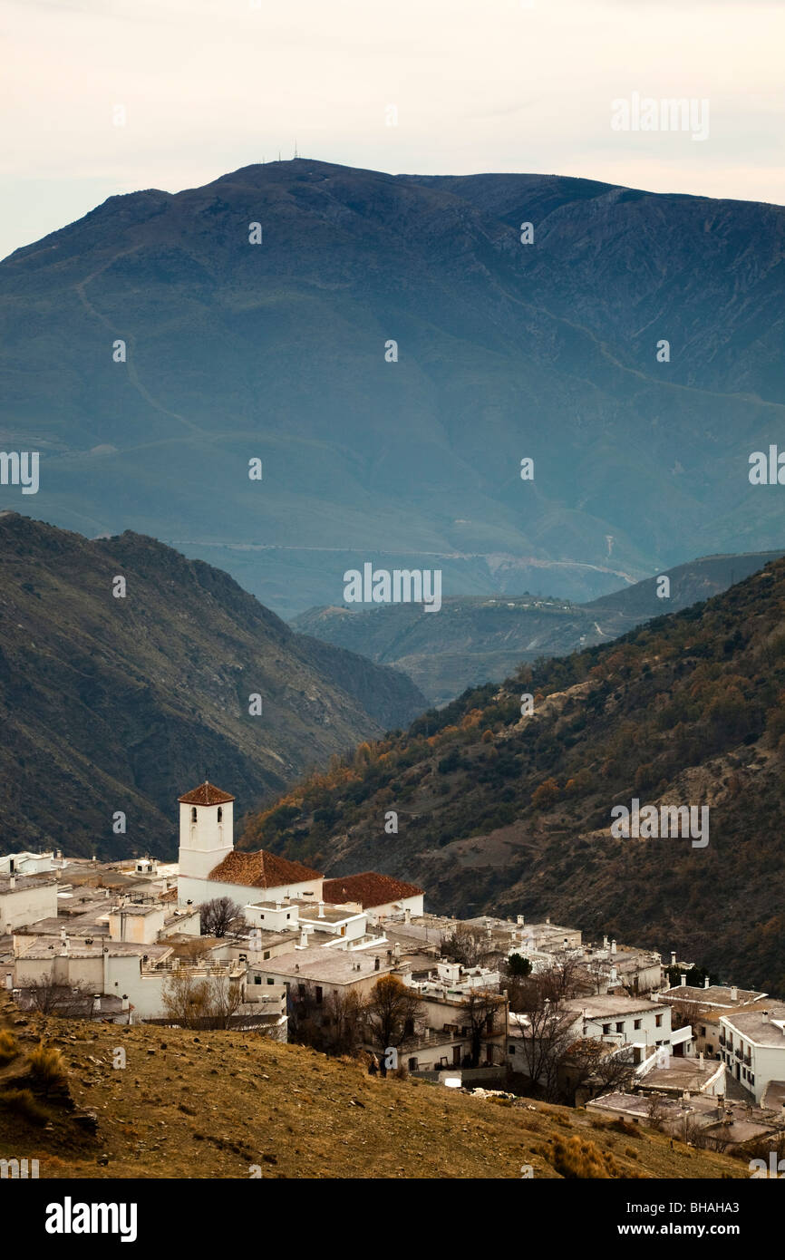Capileira, a little town in the Alpujarra region of Spain Stock Photo ...