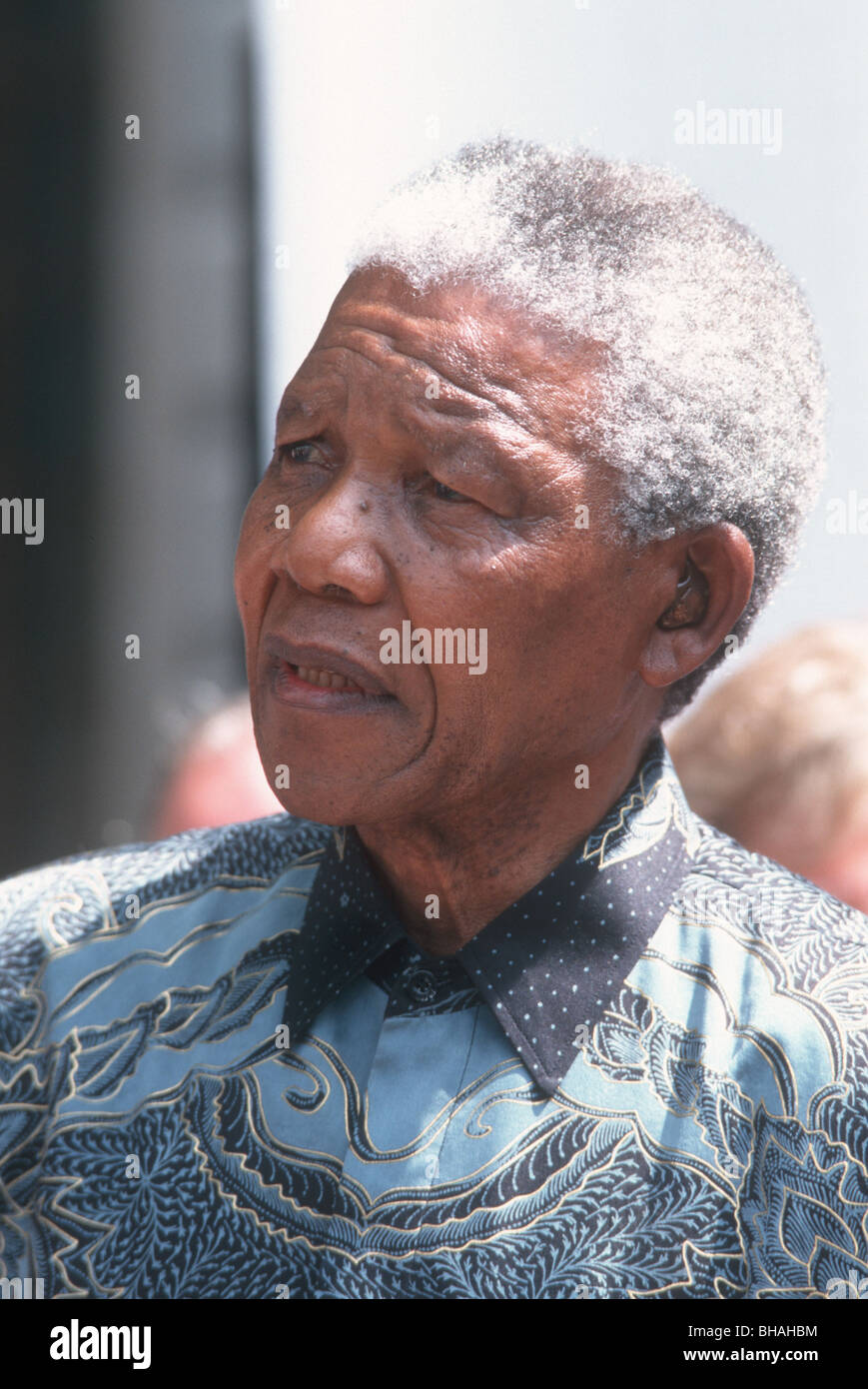 Nelson mandela portrait hi-res stock photography and images - Alamy