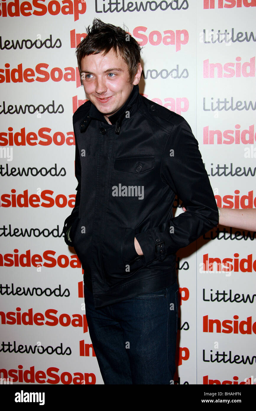 CRAIG GAZEY INSIDE SOAP AWARDS NOMINATIONS PARTY 2009 GREAT JOHN STREET ...
