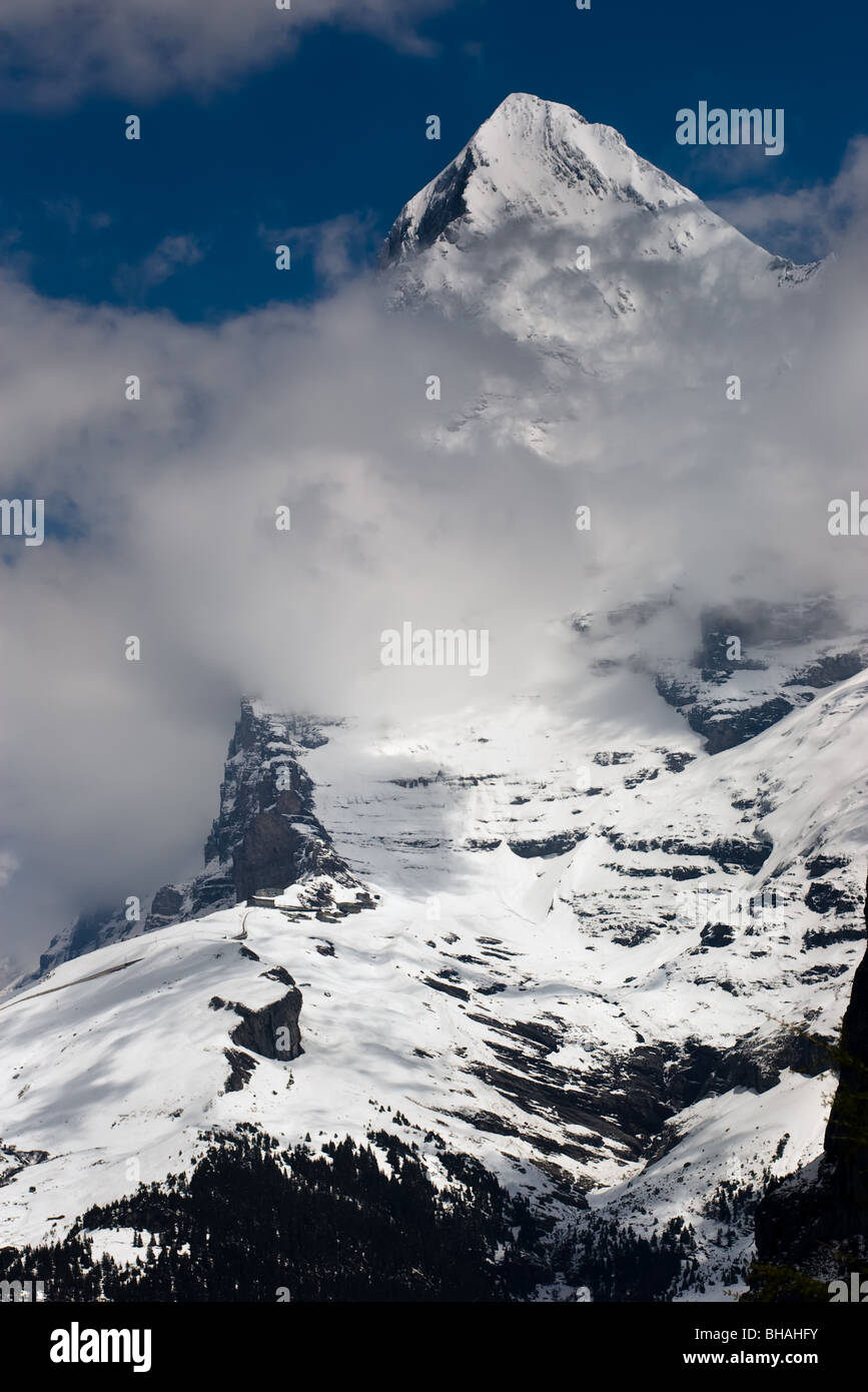 Moench summit hi-res stock photography and images - Alamy