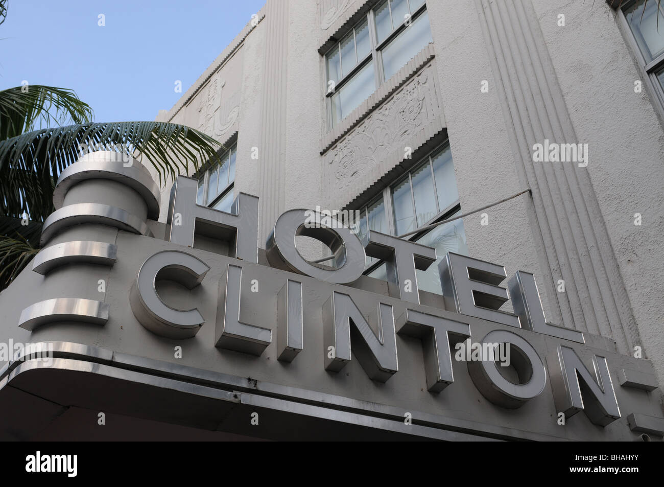 Clinton Hotel Hotel Clinton South Beach Miami Beach Florida Stock Photo ...