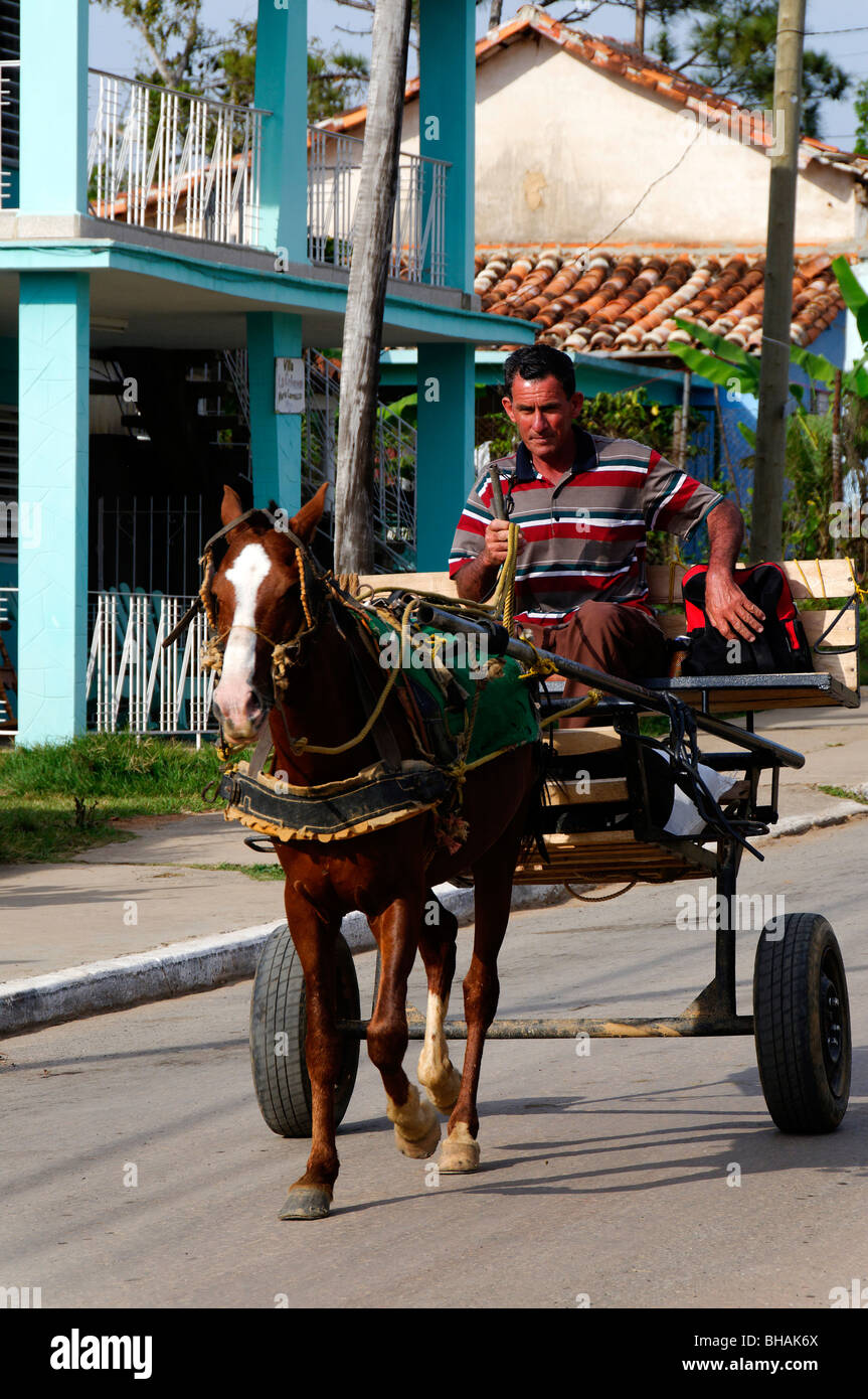 Cuba horse and cart hi-res stock photography and images - Alamy