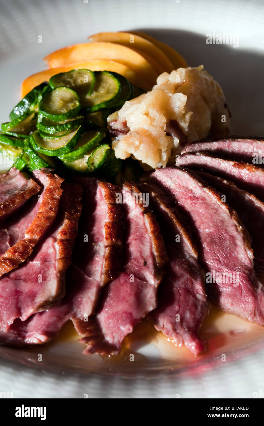 Closeup of a high cuisine dish Stock Photo - Alamy