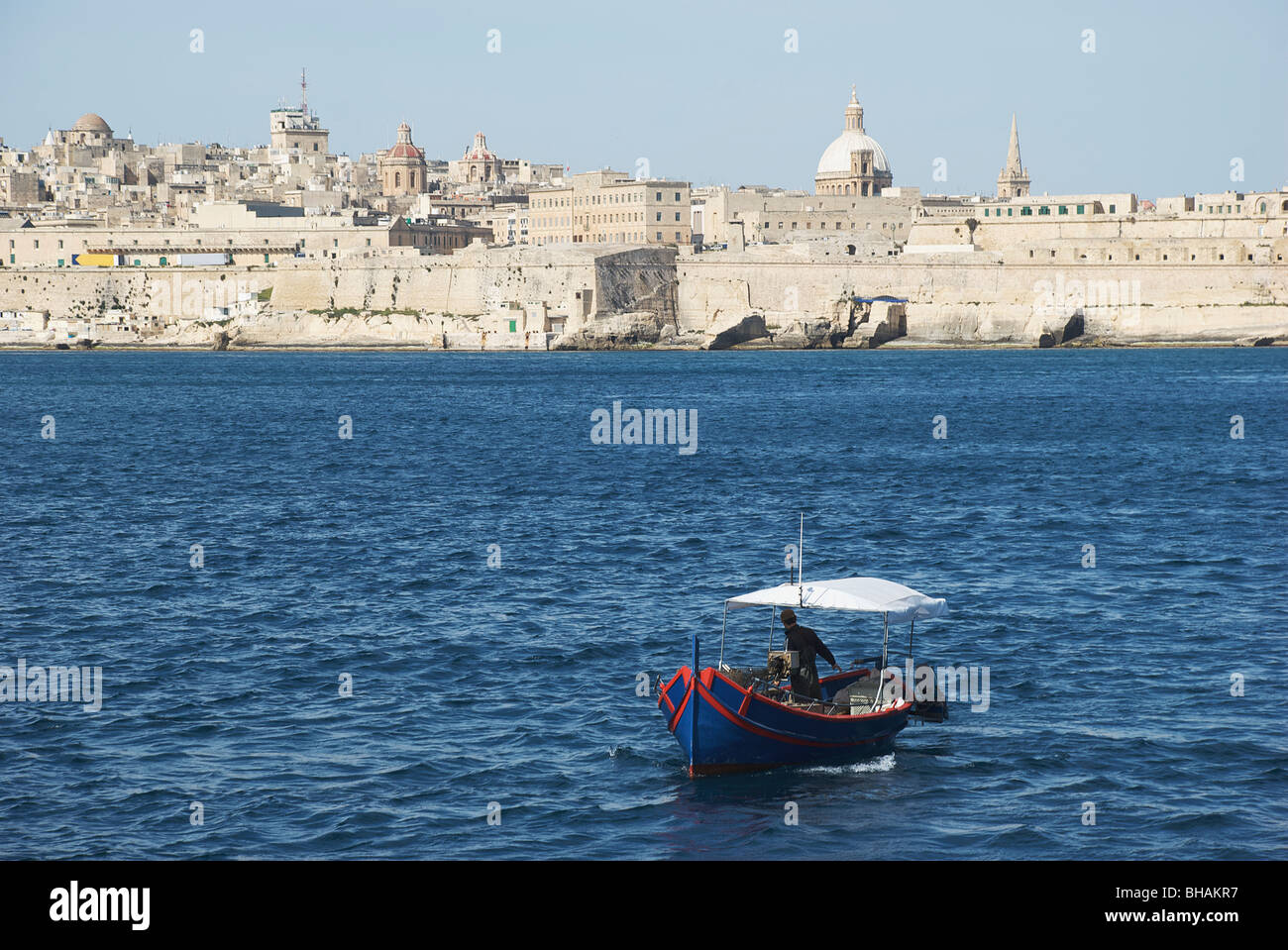 Boat and waterfront Stock Photo - Alamy