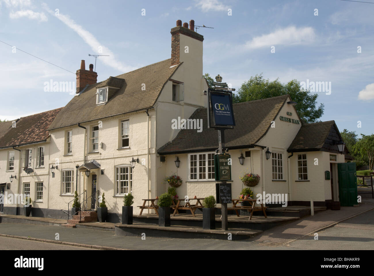 The Old Green Man, Watling Street, Little Brickhill, Buckinghamshire ...