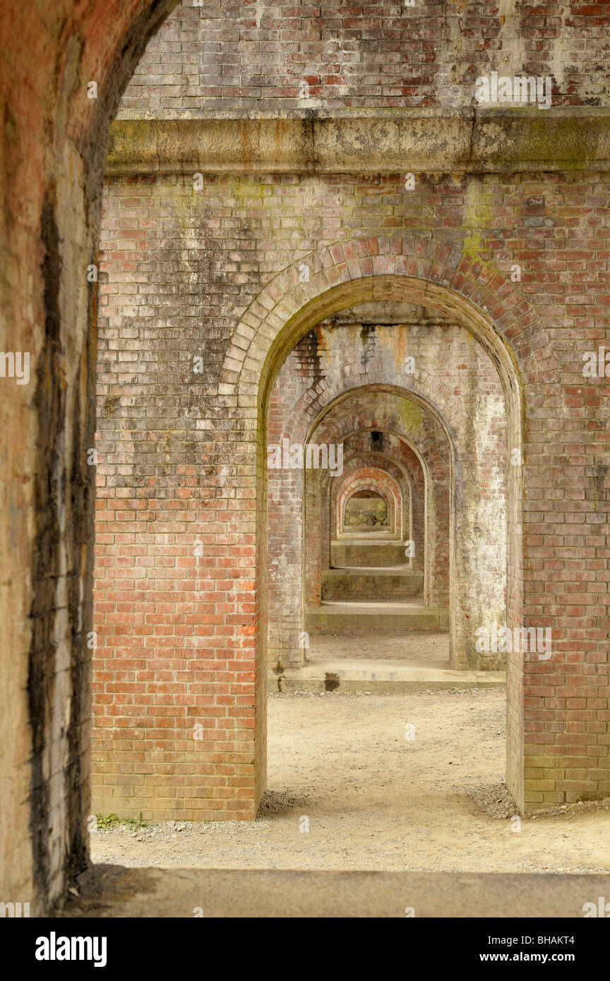 Water Aqueduct from Lake Biwa Ko running through Nanzenji temple ...