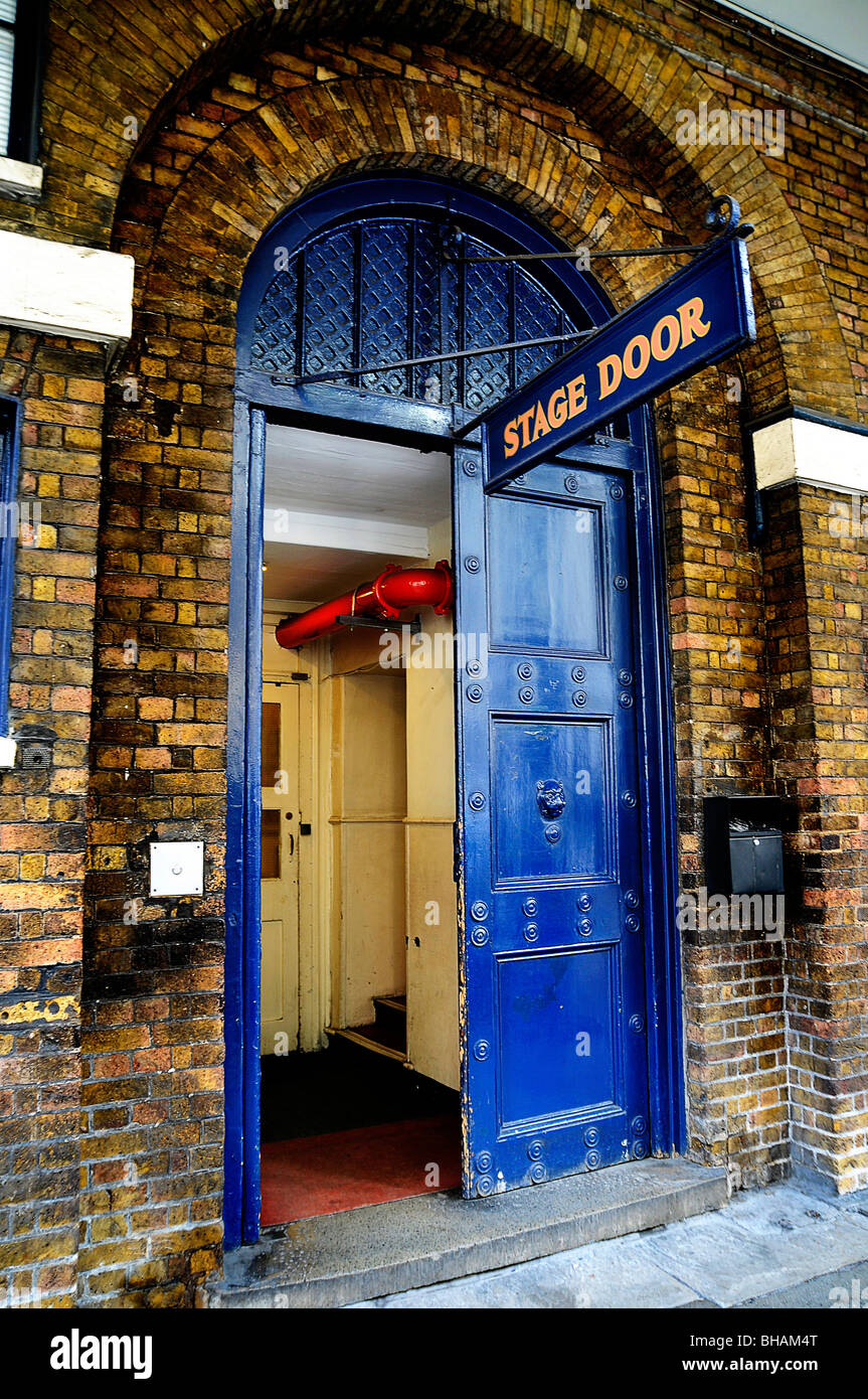 Stage door sign theatre theater london west end opera entrance hi-res ...