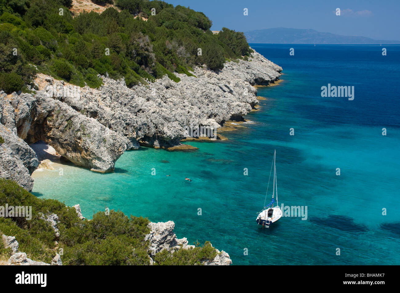 Kako Lagadi Beach near Poros Kefalonia, The Ionian Islands, Greece ...