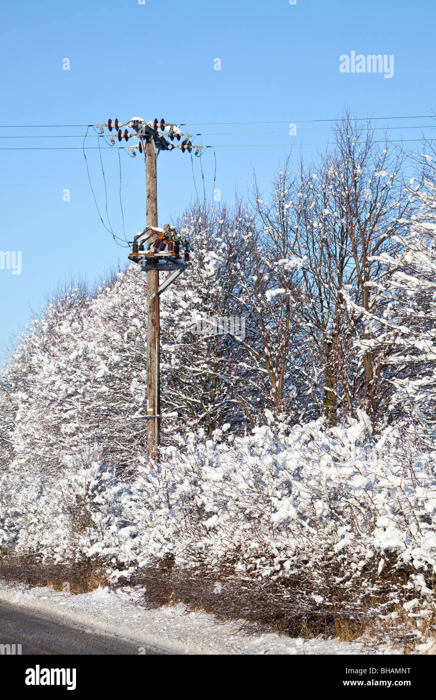 Telegraph post hi-res stock photography and images - Alamy