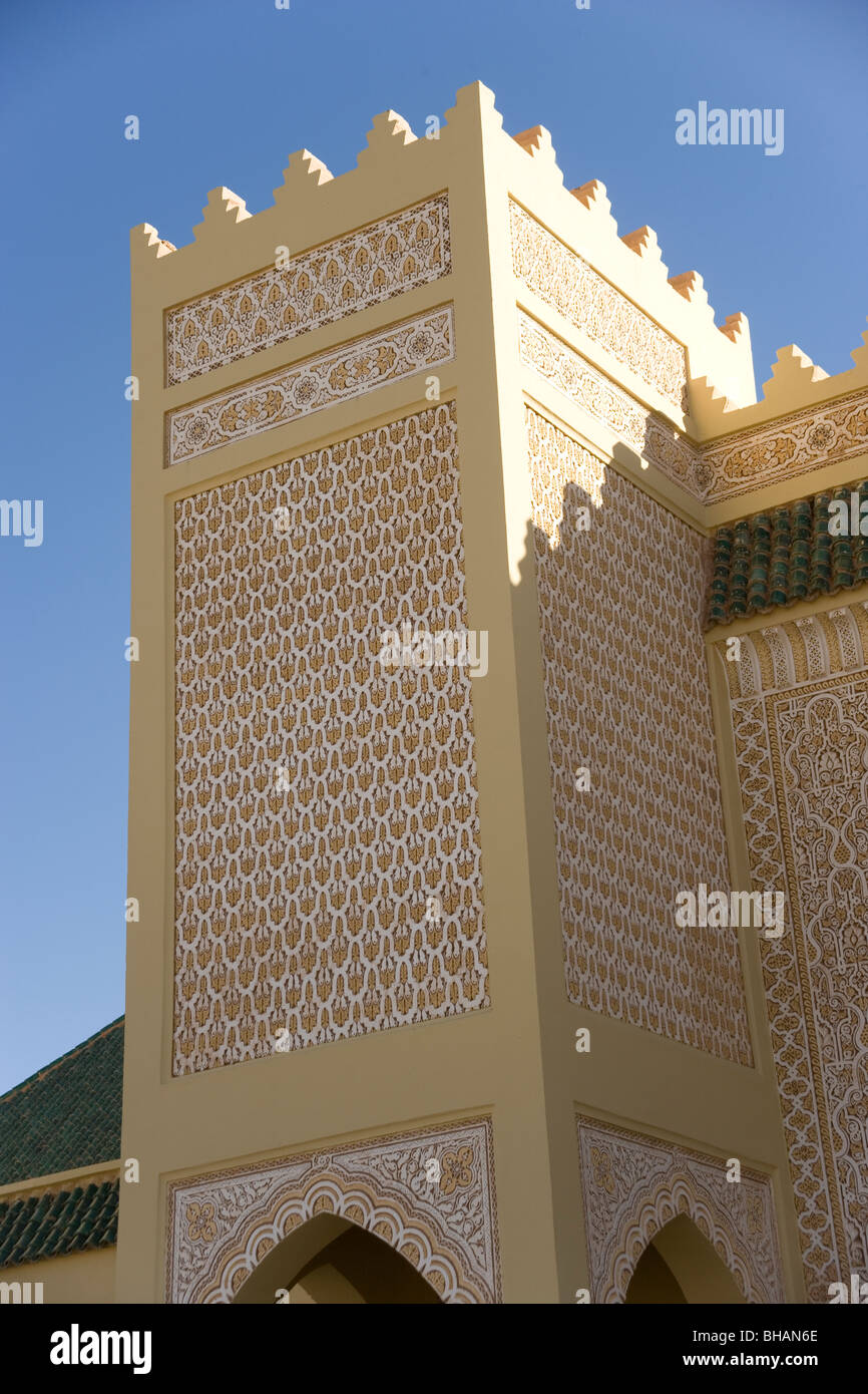 The Ksar Oulad Abedelhalim in Rissani in central Morocco Stock Photo ...