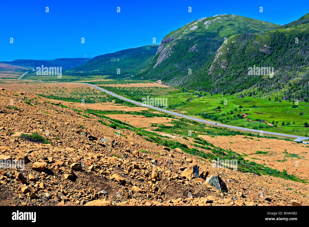 Tablelands trail in newfoundland hi-res stock photography and images ...