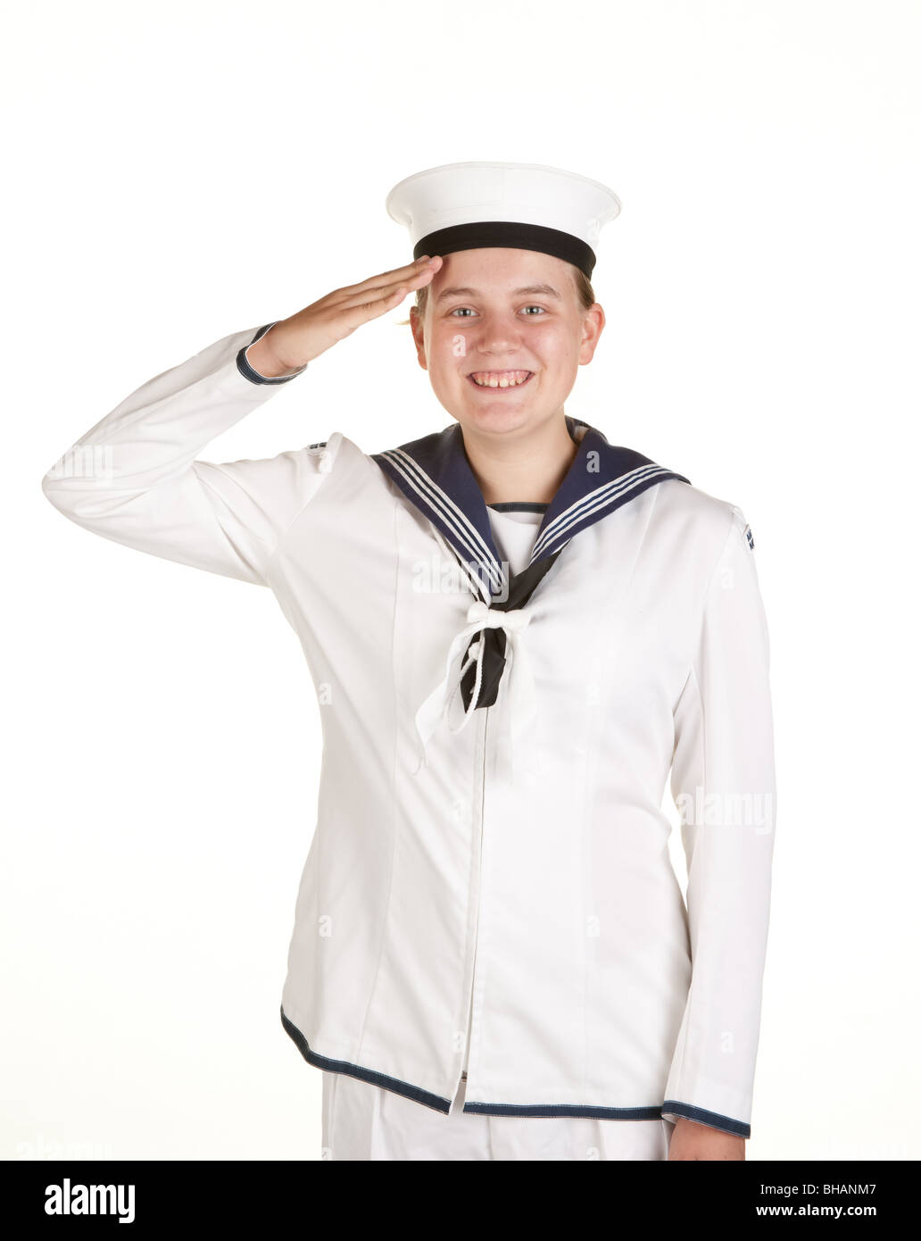 Navy, sailor, salute hi-res stock photography and images - Alamy