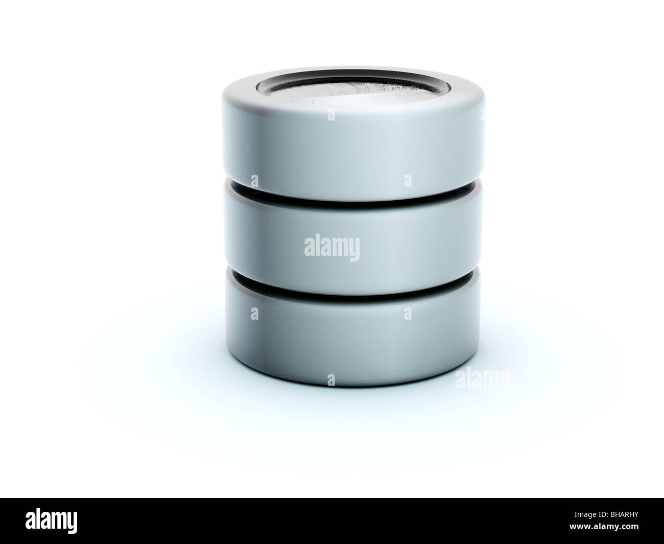 3d storage icon isolated on white Stock Photo - Alamy