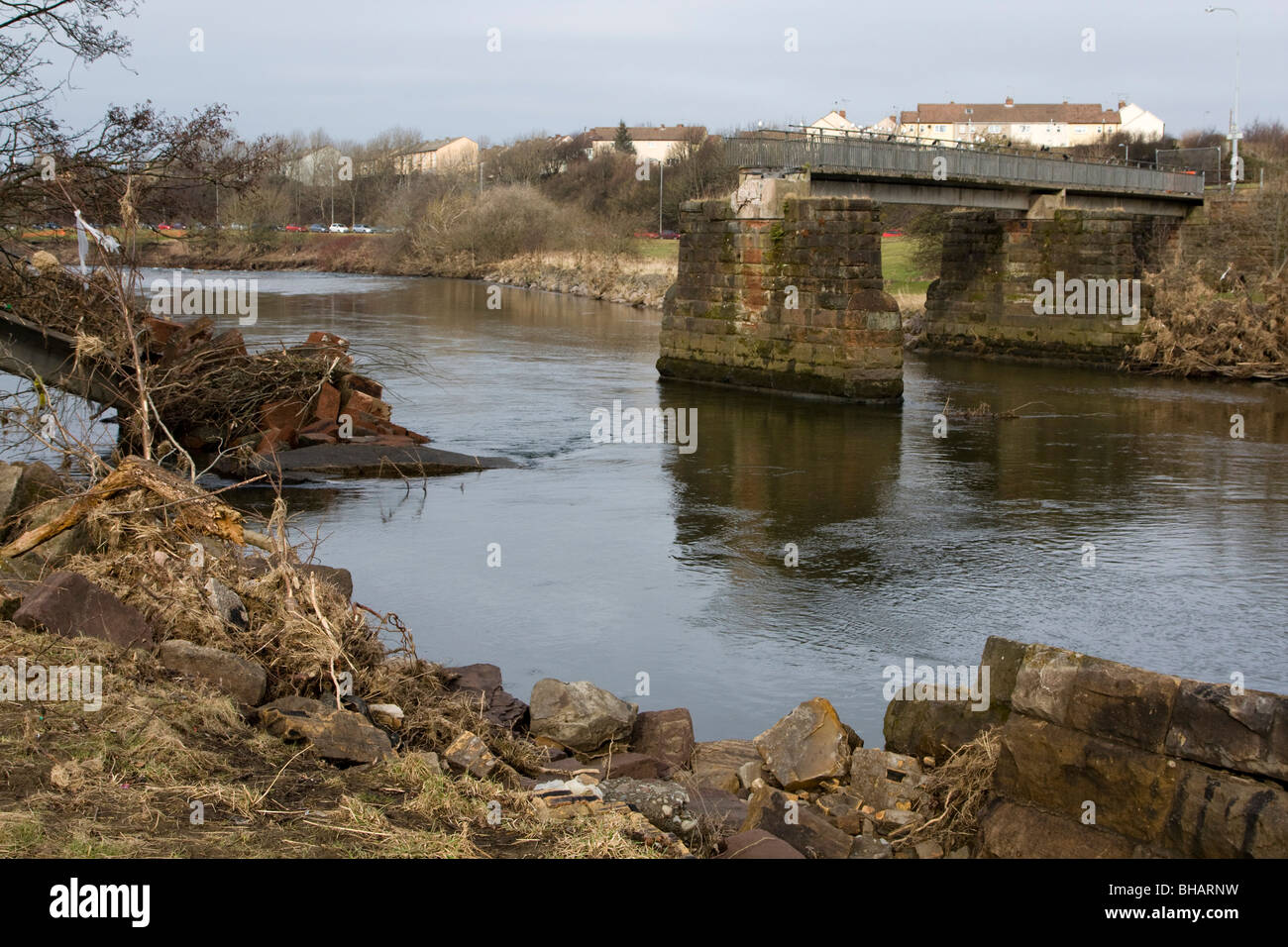workington cumbria england uk gb Stock Photo - Alamy