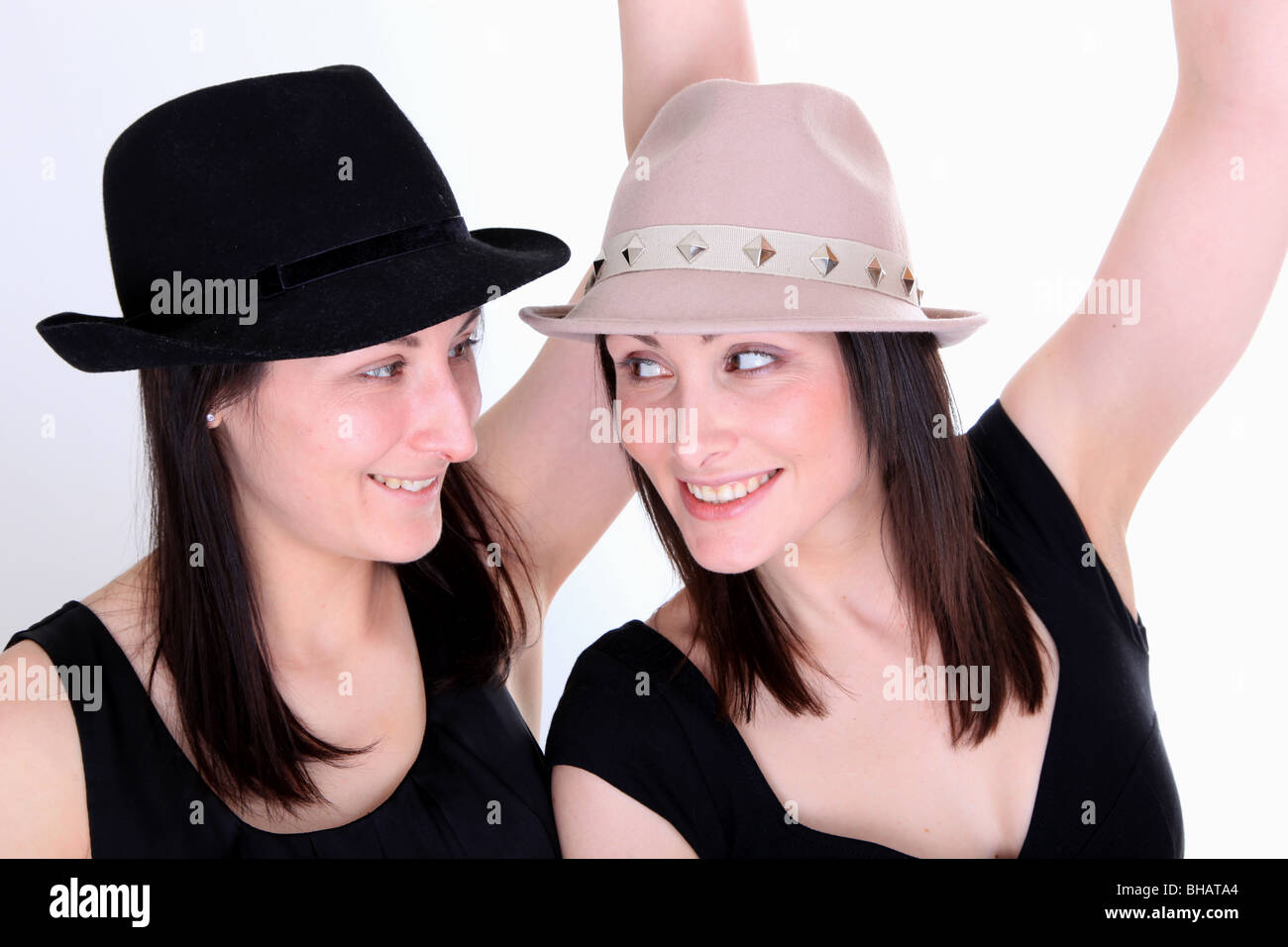 Woman wearing a trilby hi-res stock photography and images - Alamy