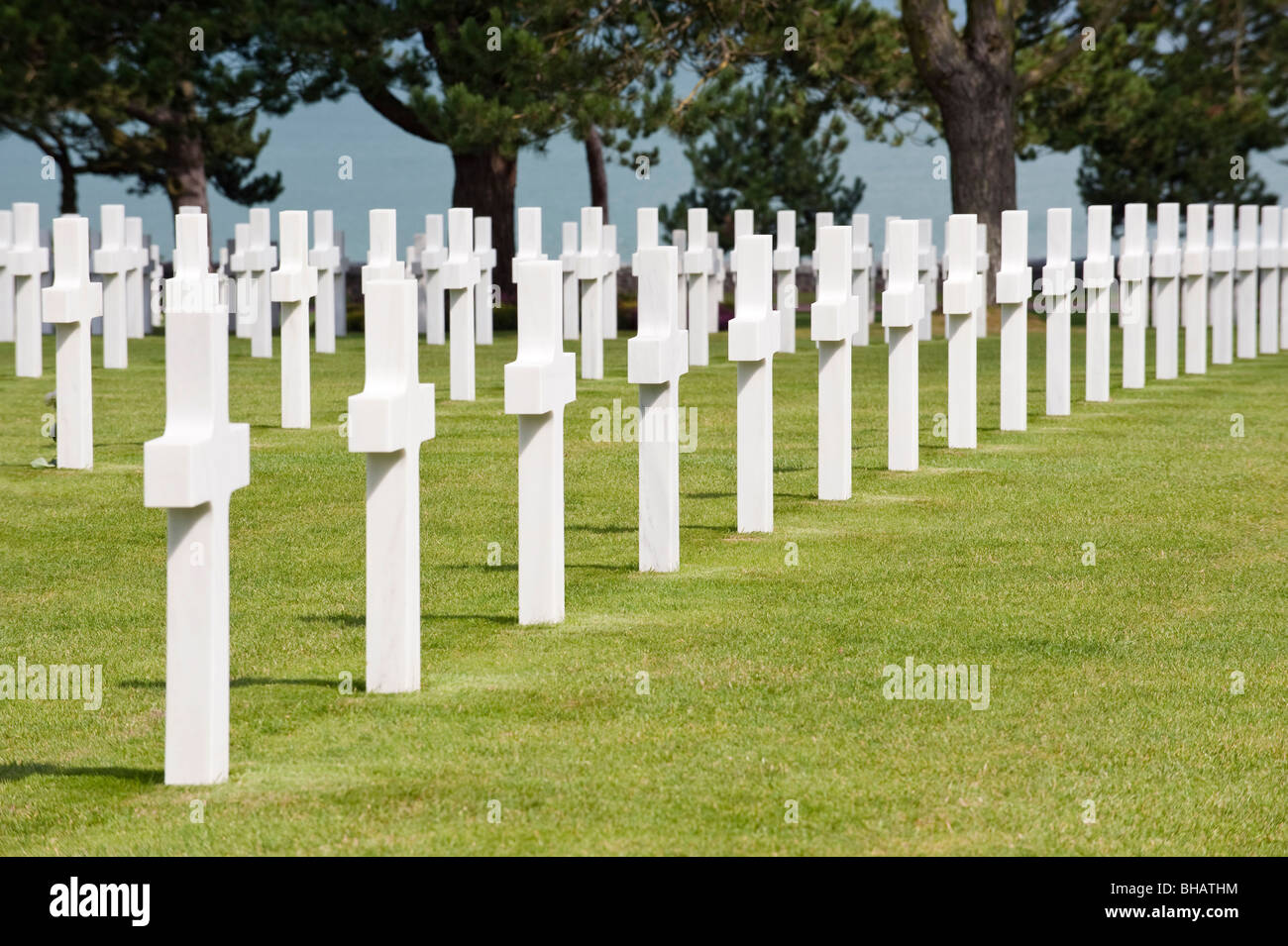 Normandy American Cemetery and Memorial, France Stock Photo - Alamy