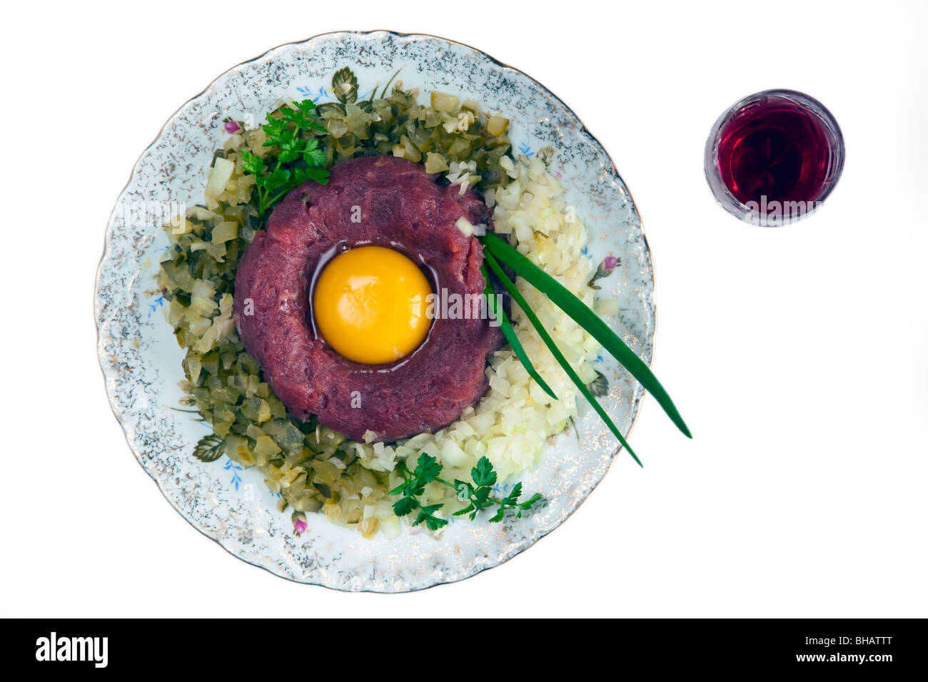 Beef tatar Cut Out Stock Images & Pictures - Alamy