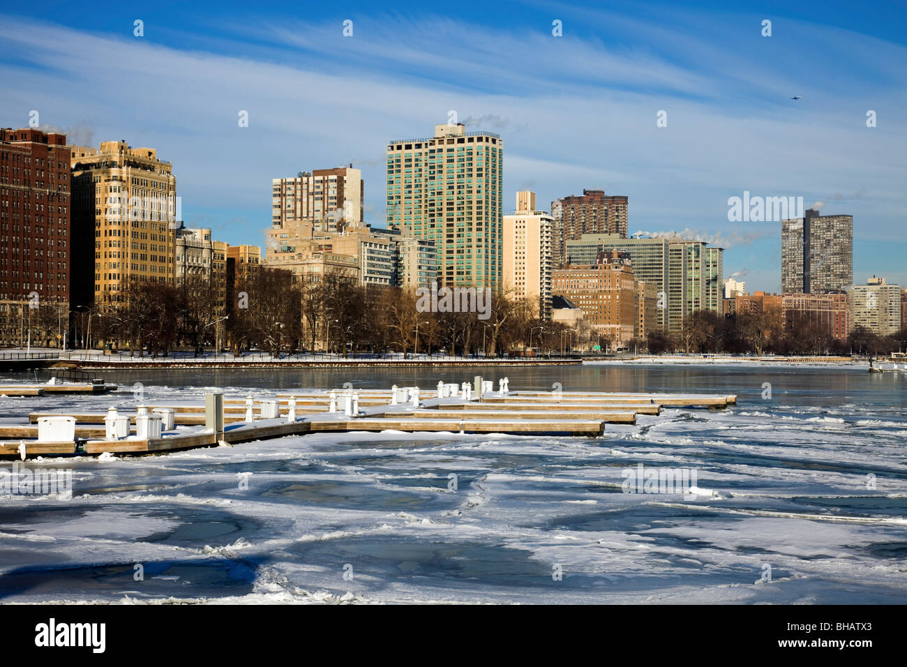 Chicago winter hi-res stock photography and images - Alamy