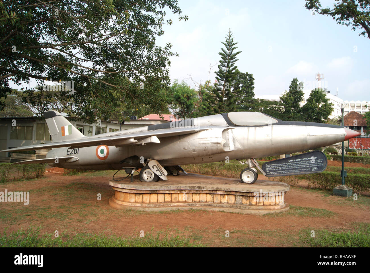 Fighter Aircraft in Museum Garden after its long years of service for ...