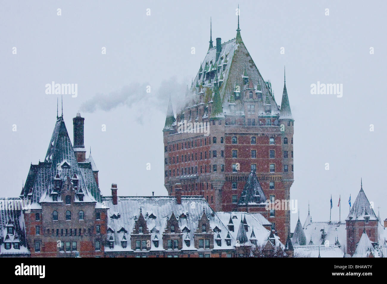 Canada snow city hi-res stock photography and images - Alamy