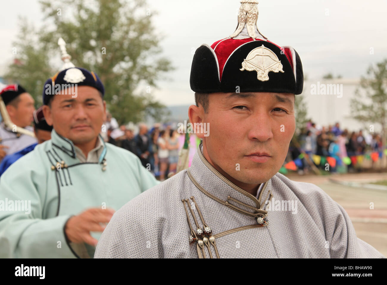 Archery in Naadam Festival, UB, Mongolia Stock Photo - Alamy