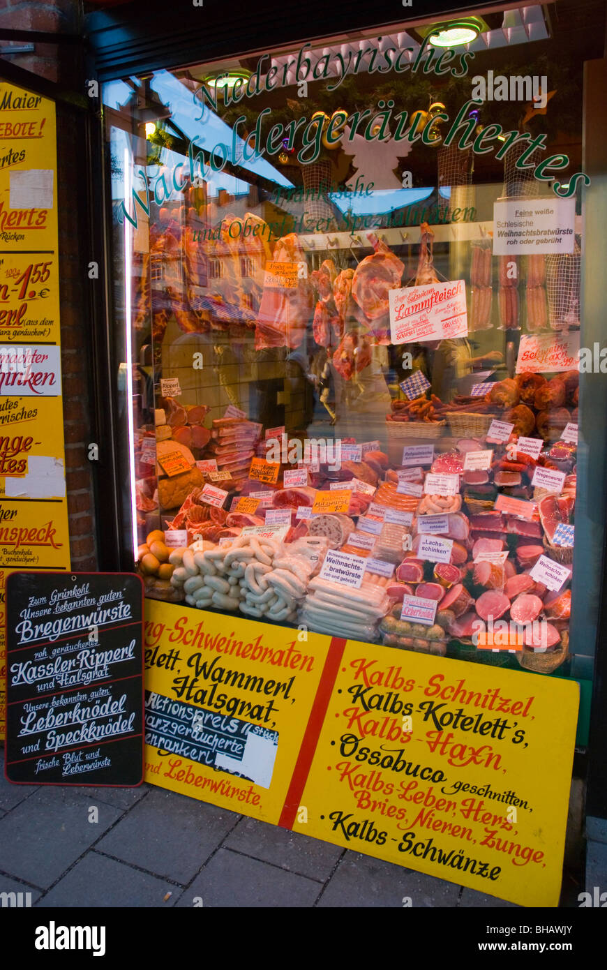 German butcher shop hi-res stock photography and images - Alamy