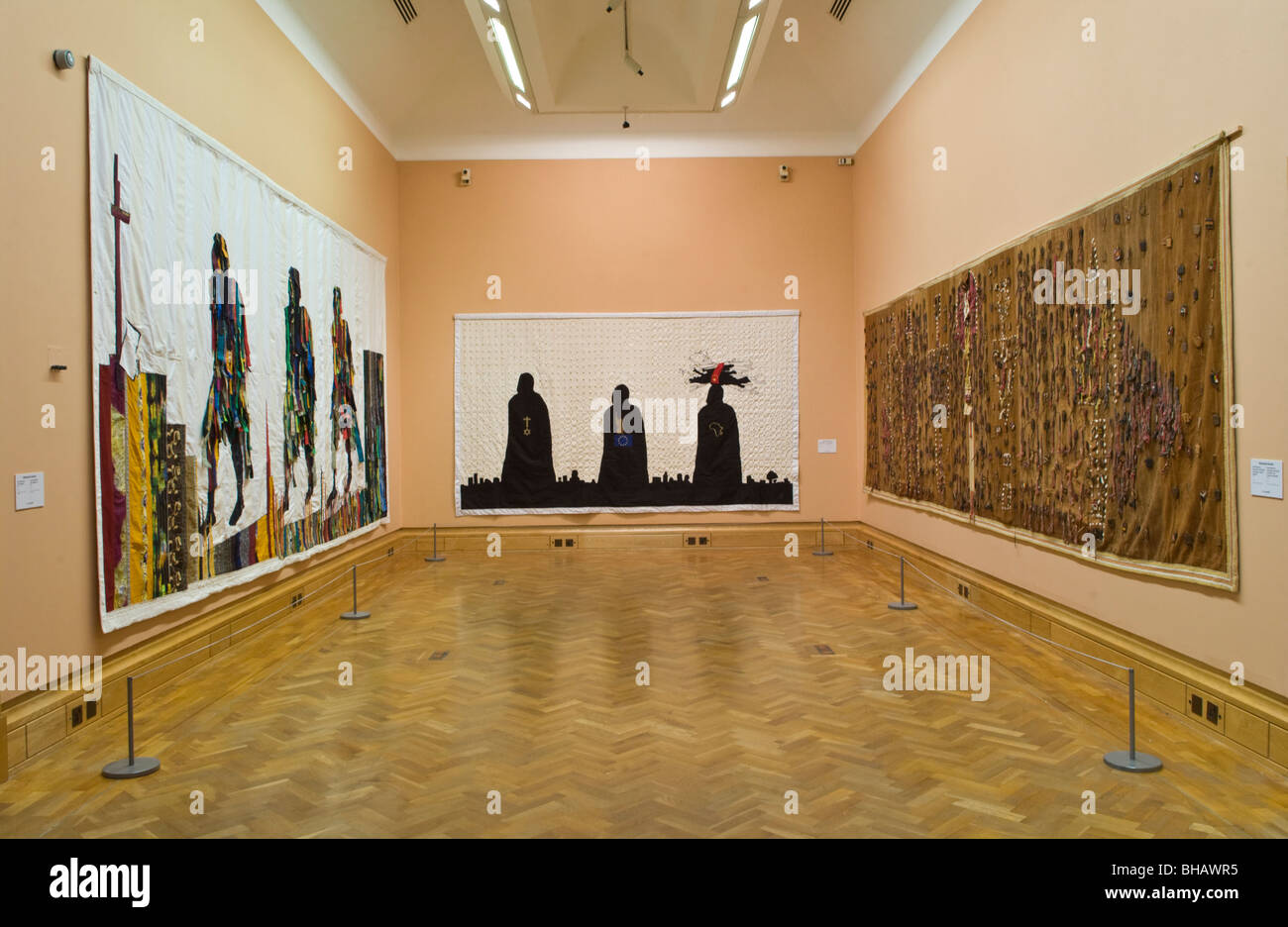 Artwork by Malian artist Abdoulaye Konate on show at artes mundi 2008 ...