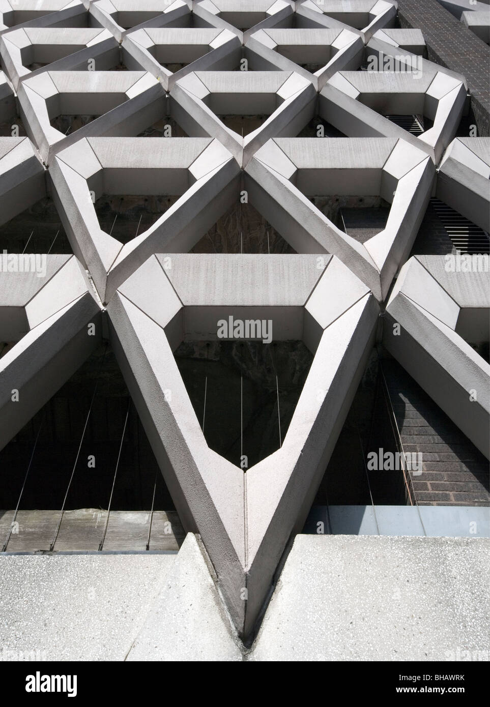 Futuristic Multi-storey Car park, London, England, UK, Europe Stock ...