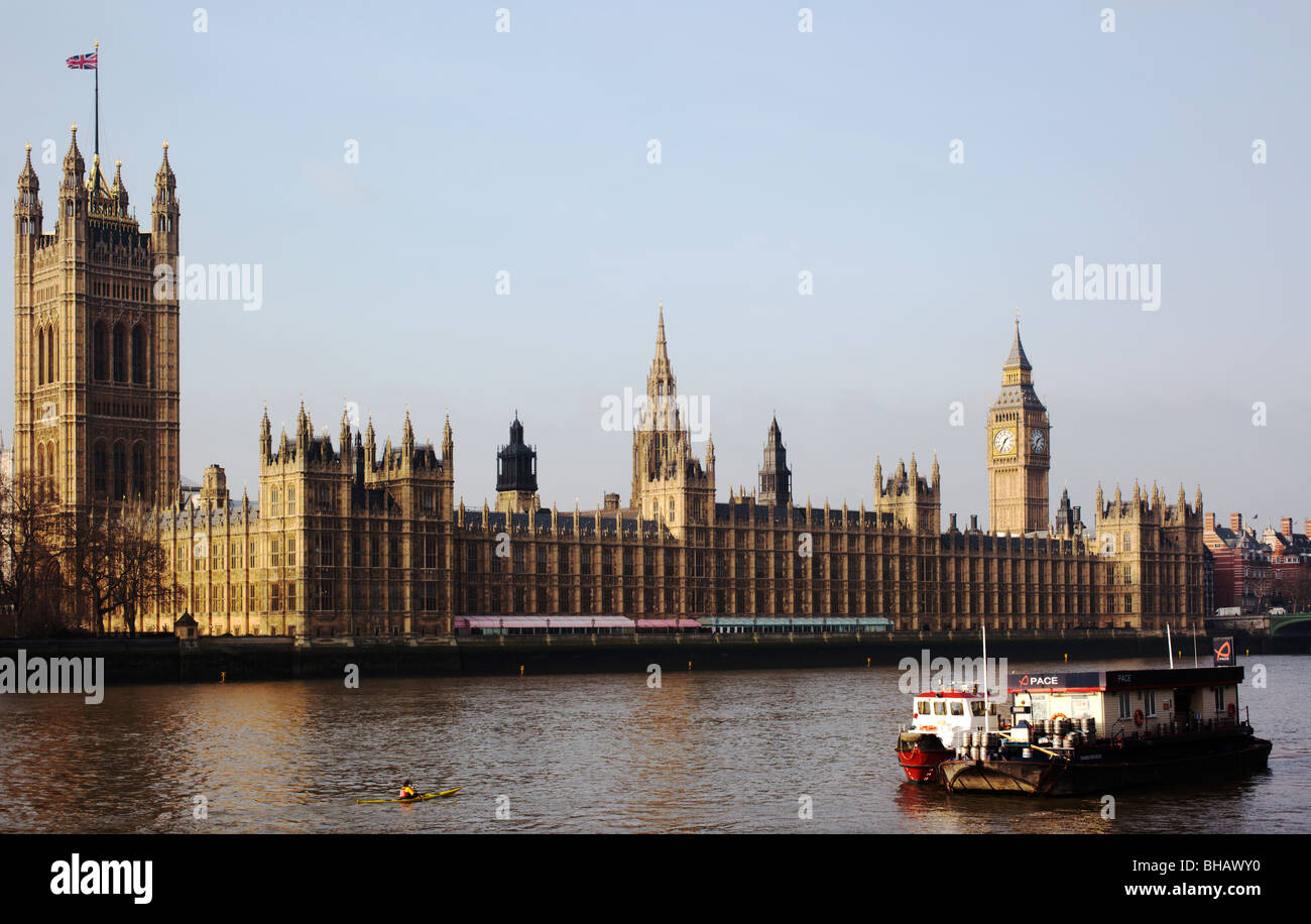 The Houses of Parliament, Palace of Westminster and Big Ben London ...