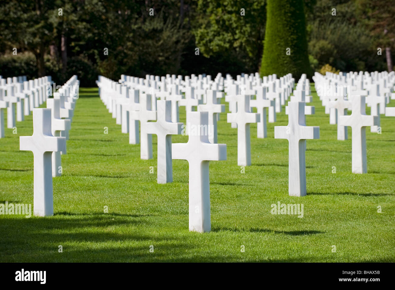 Normandy American Cemetery and Memorial, France Stock Photo - Alamy