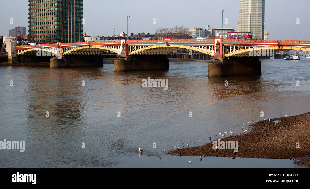 Vauxhall Bridge - Westminster London England UK Stock Photo - Alamy