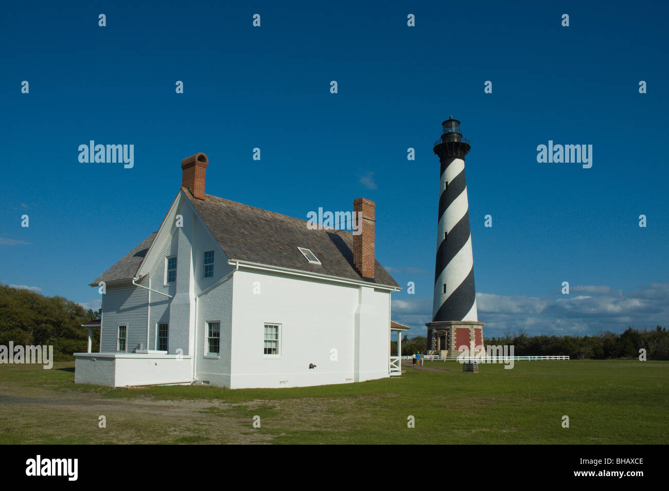Cape Hatteras Lighthouse, North Carolina Outer Banks, USA Stock Photo ...