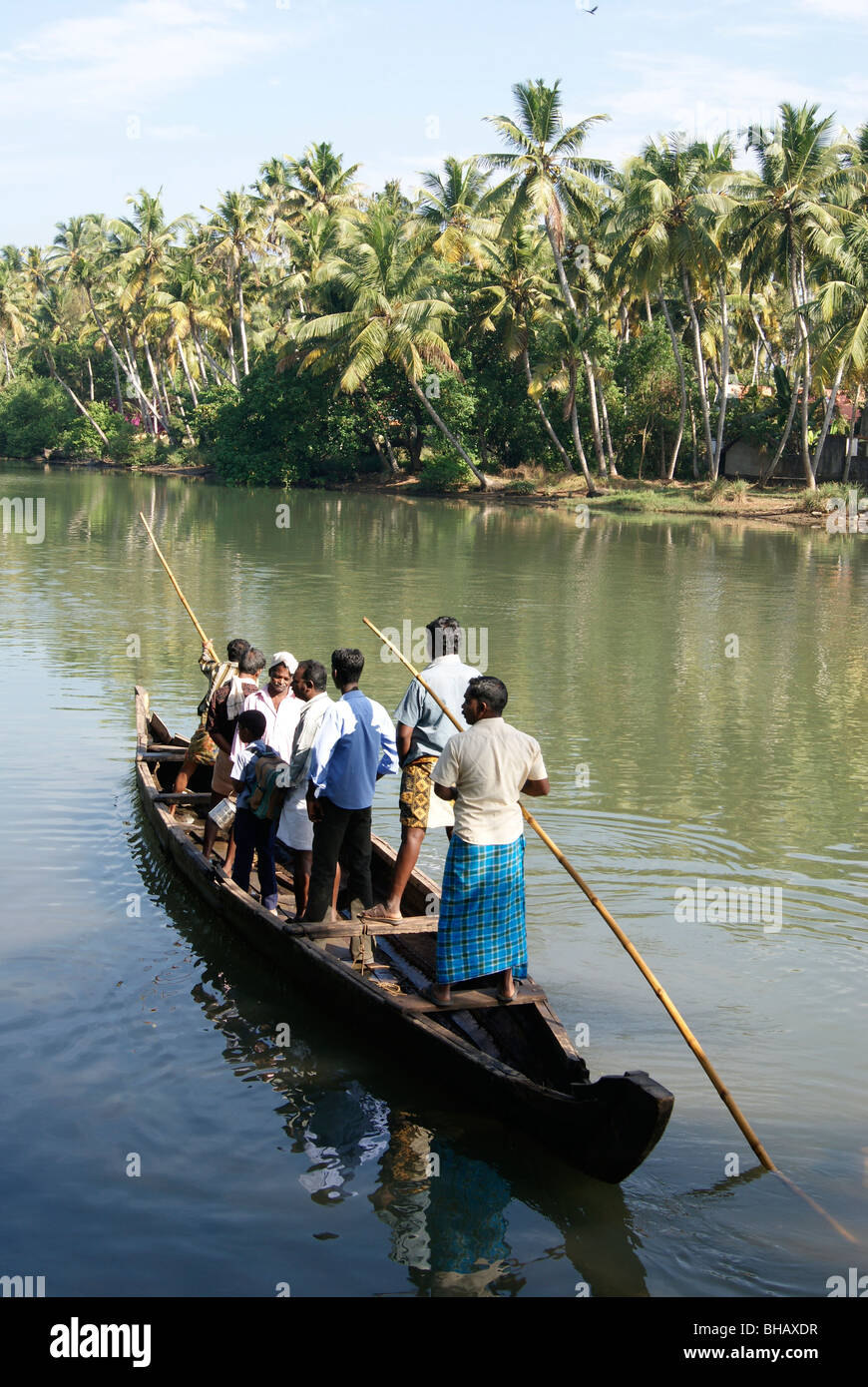Kerala backwaters boat scenery views hi-res stock photography and ...