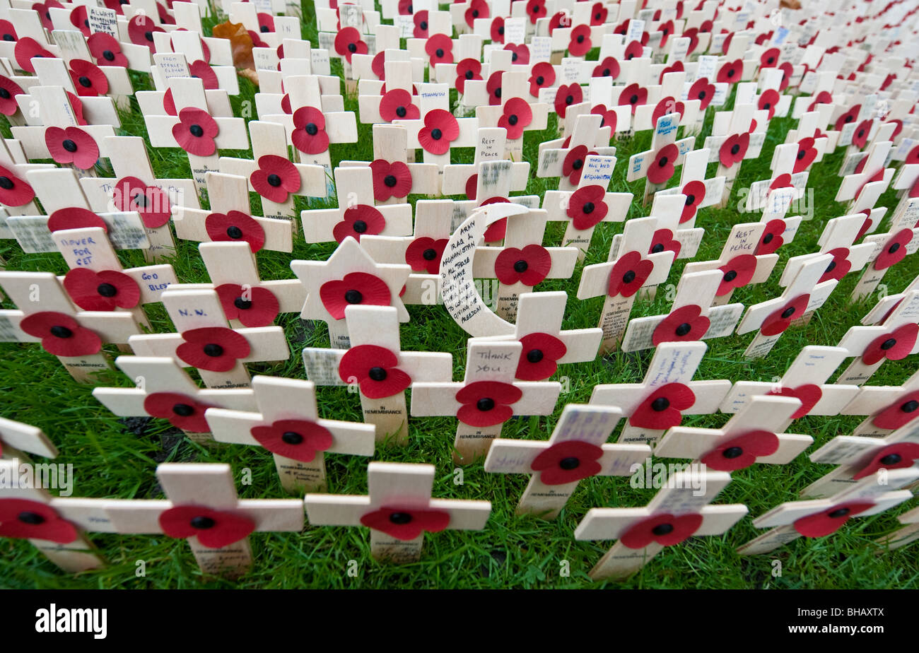 Remembrance cross hi-res stock photography and images - Alamy