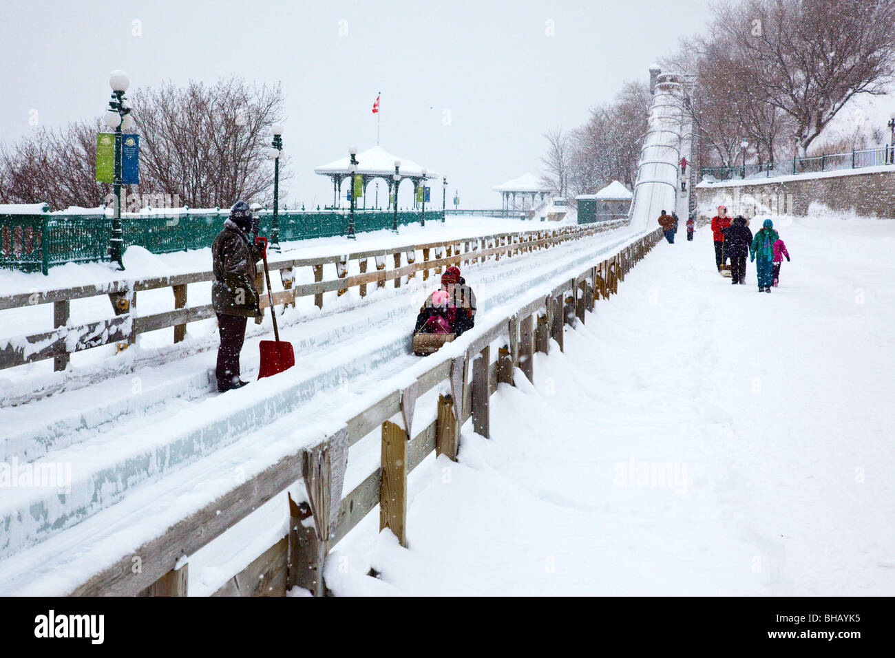 Old quebec castle hi-res stock photography and images - Alamy