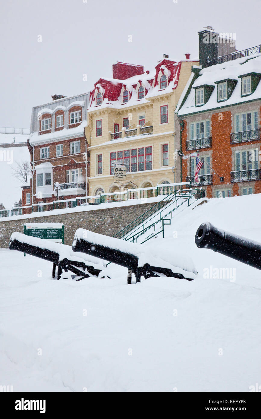 Old quebec castle hi-res stock photography and images - Alamy