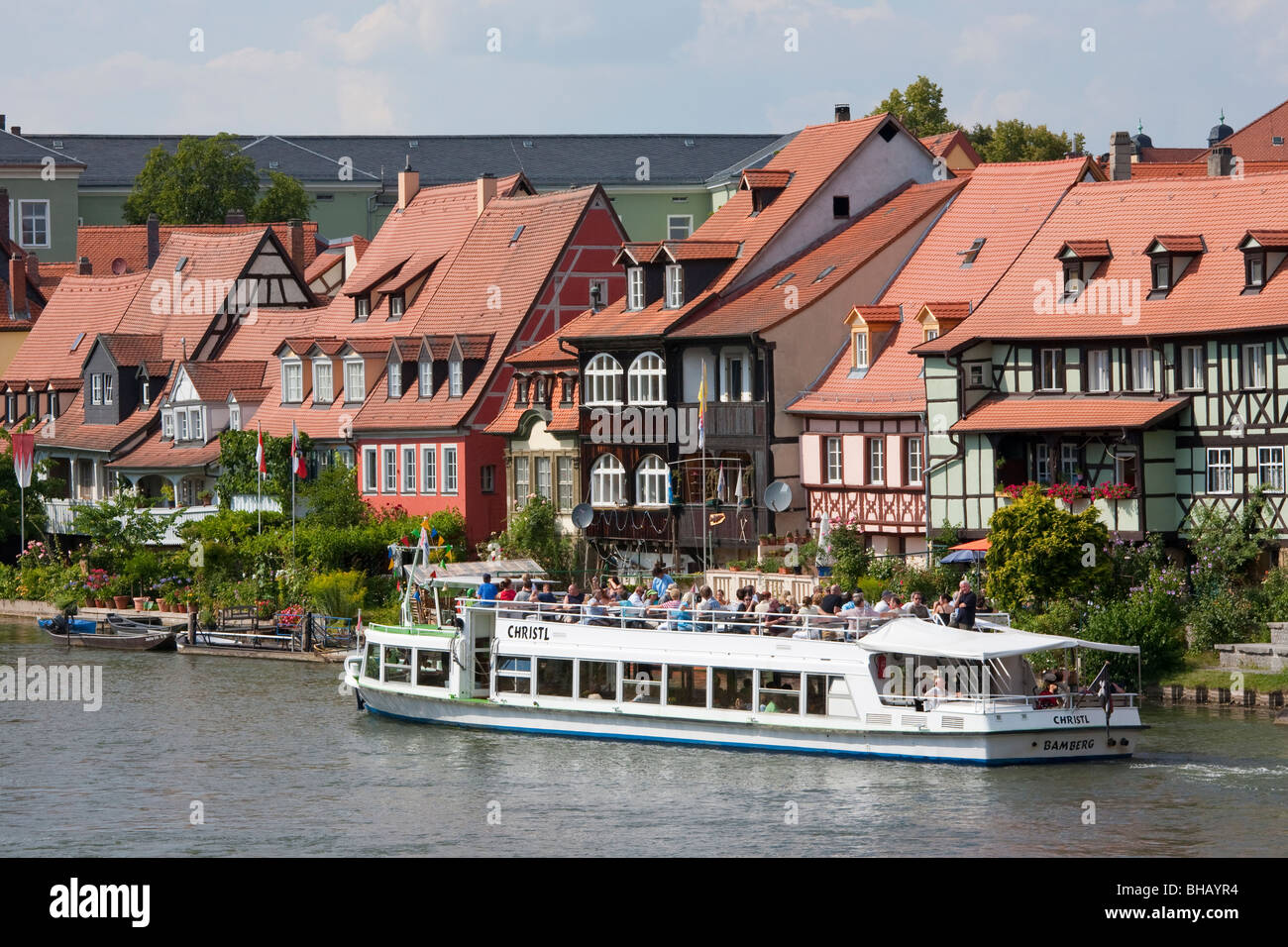 Bamberg river boat hi-res stock photography and images - Alamy