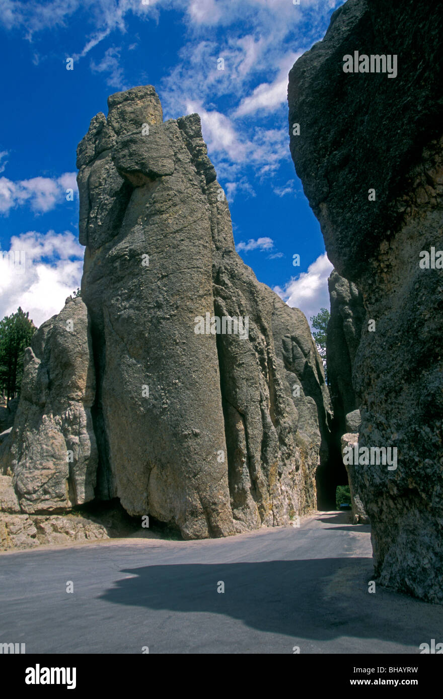 Needles Eye Tunnel, Peter Norbeck National Scenic Byway, Black Hills ...