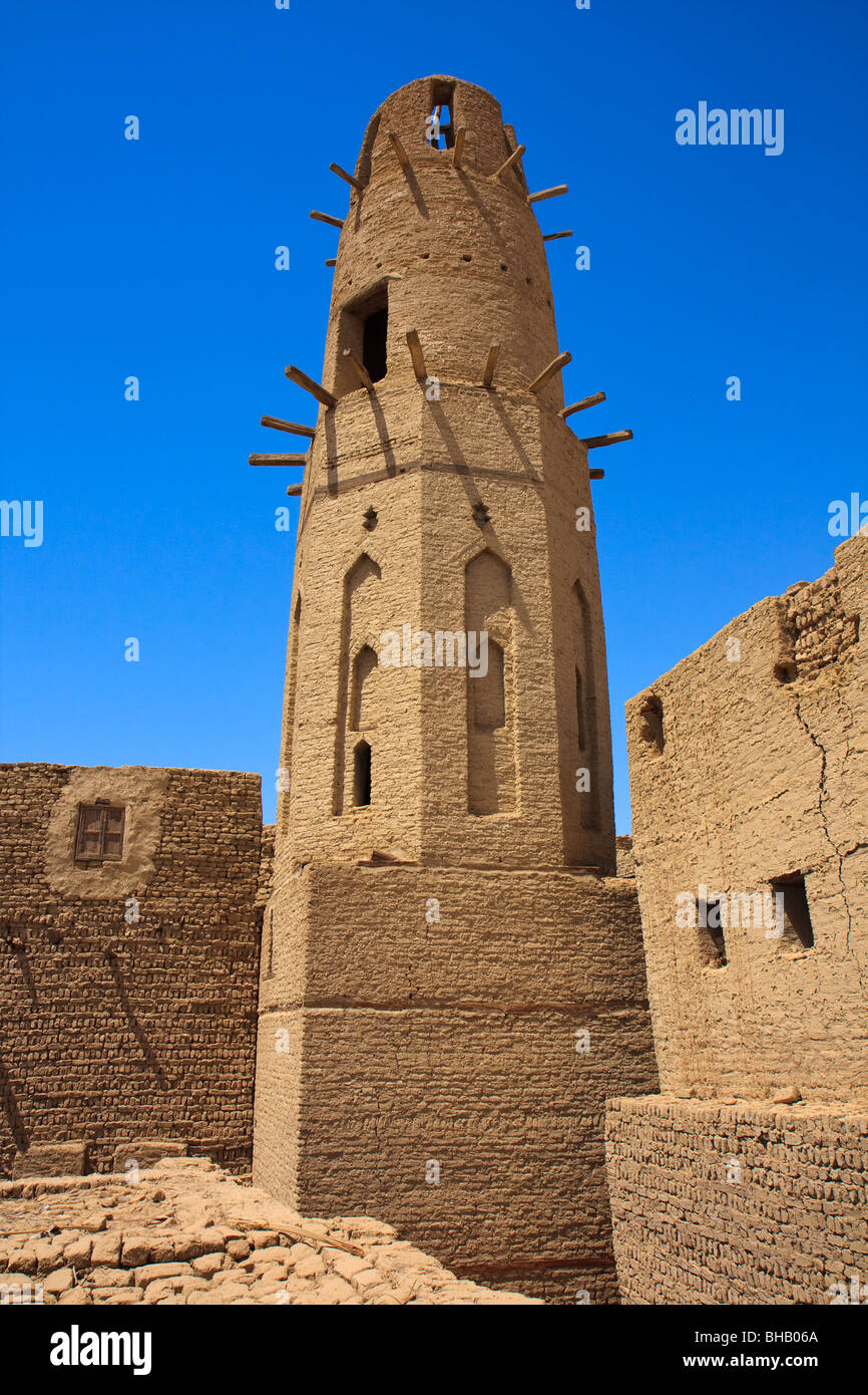 Africa Qasr Oasis Egypt Islam Mosque West Desert Stock Photo - Alamy