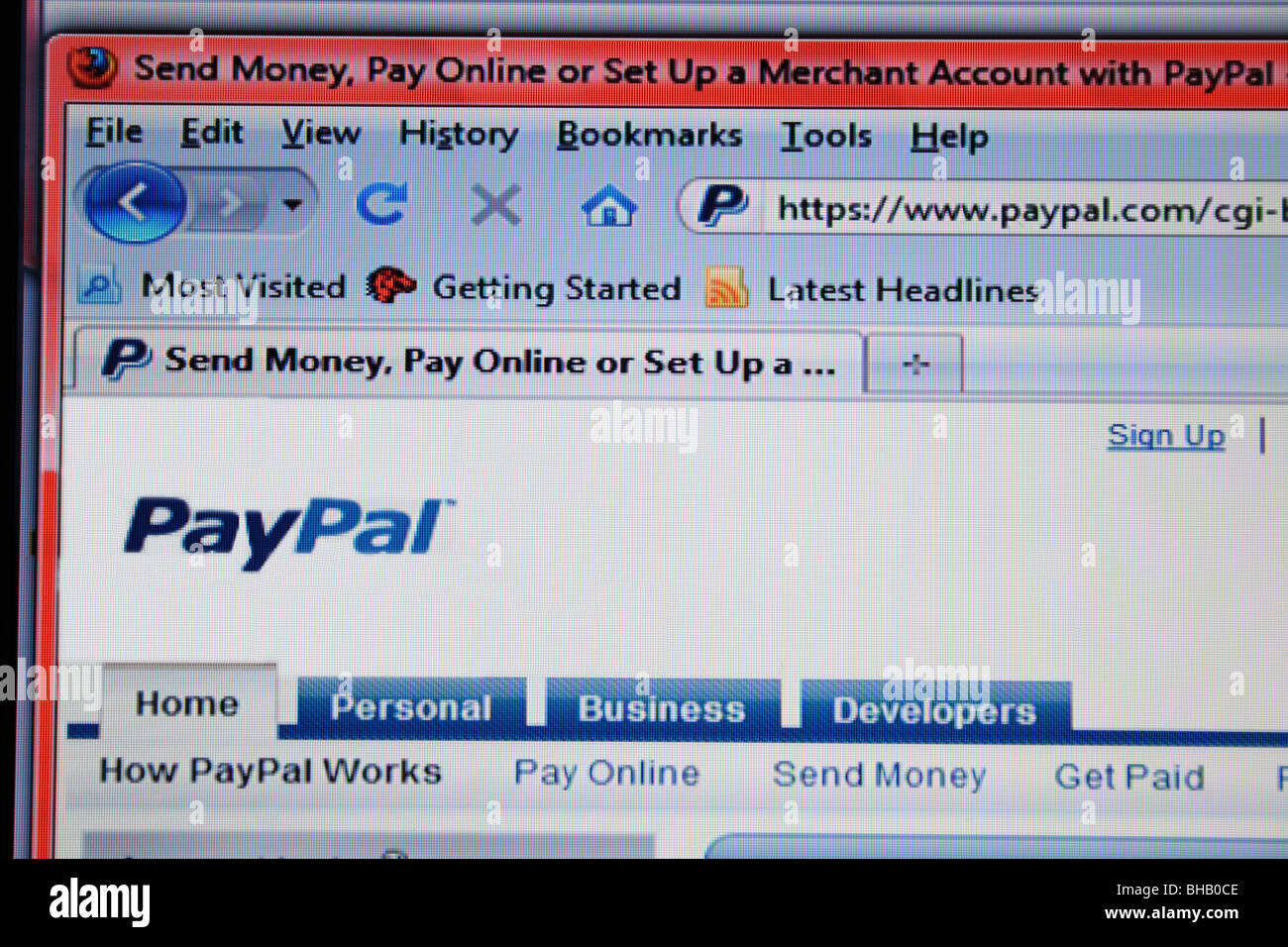 Paypal security hi-res stock photography and images - Alamy